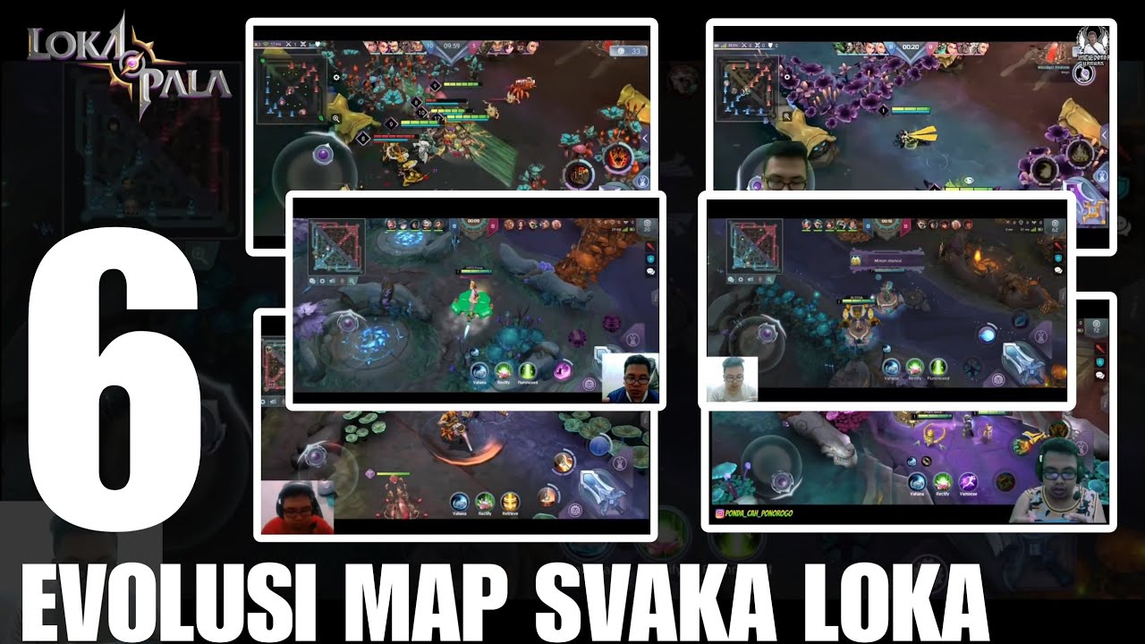 6 Evolution Map Svaka Loka Dari Beta Test Sampai Mei 2023 - Lokapala ...