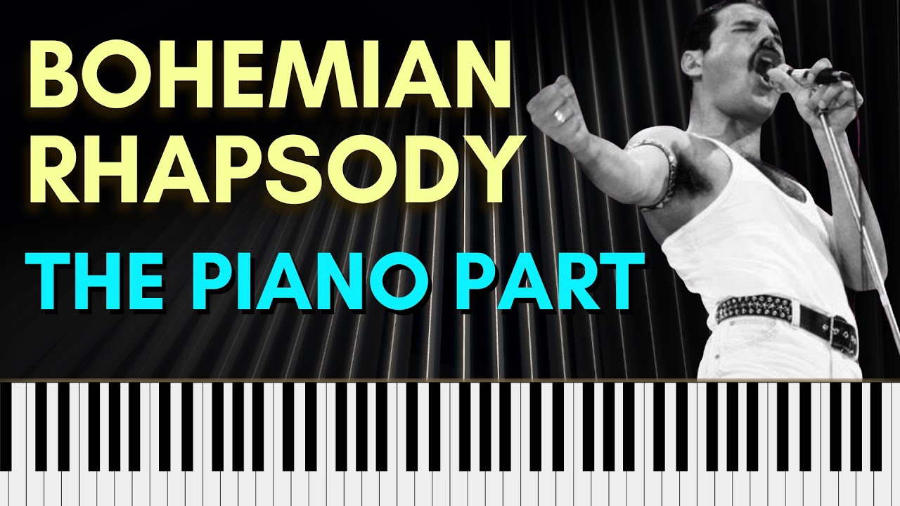 BOHEMIAN RHAPSODY Piano Tutorial & Playthrough - YouTube