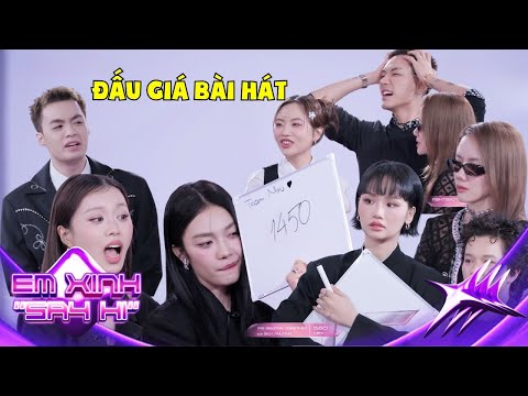 Màn đấu giá bài hát CĂNG NÃO của Em Xinh \