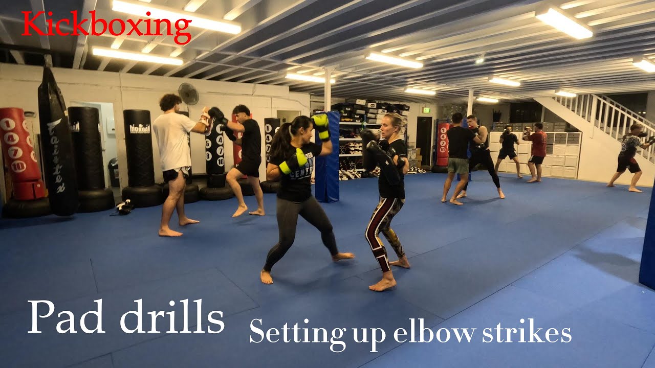 Setting up elbow strikes - YouTube
