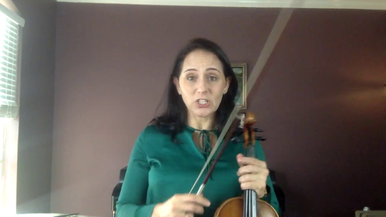 Beginning Orchestra Class video #41 violin and viola - YouTube