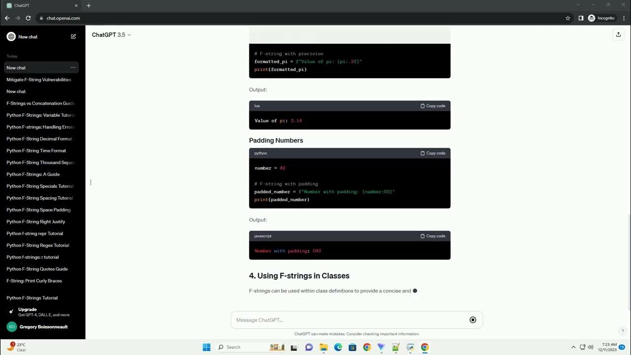 python f string w3schools - YouTube