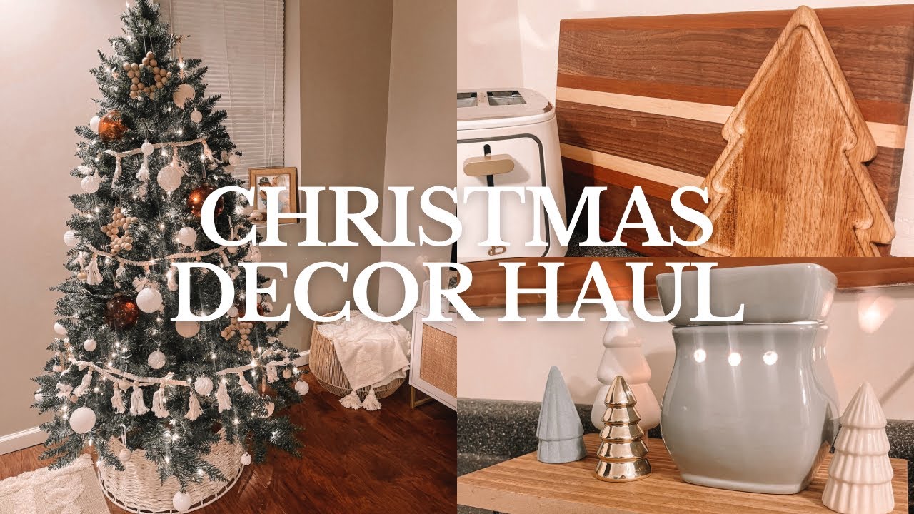 BEST TIME OF THE YEAR 🎄 CHRISTMAS DECOR HAUL | LOGAN HUSTON - YouTube