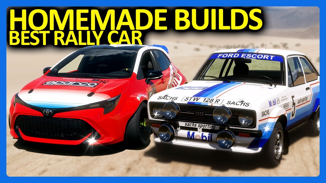 Forza Horizon 5 Online : Homemade Rally Car Challenge!! - YouTube