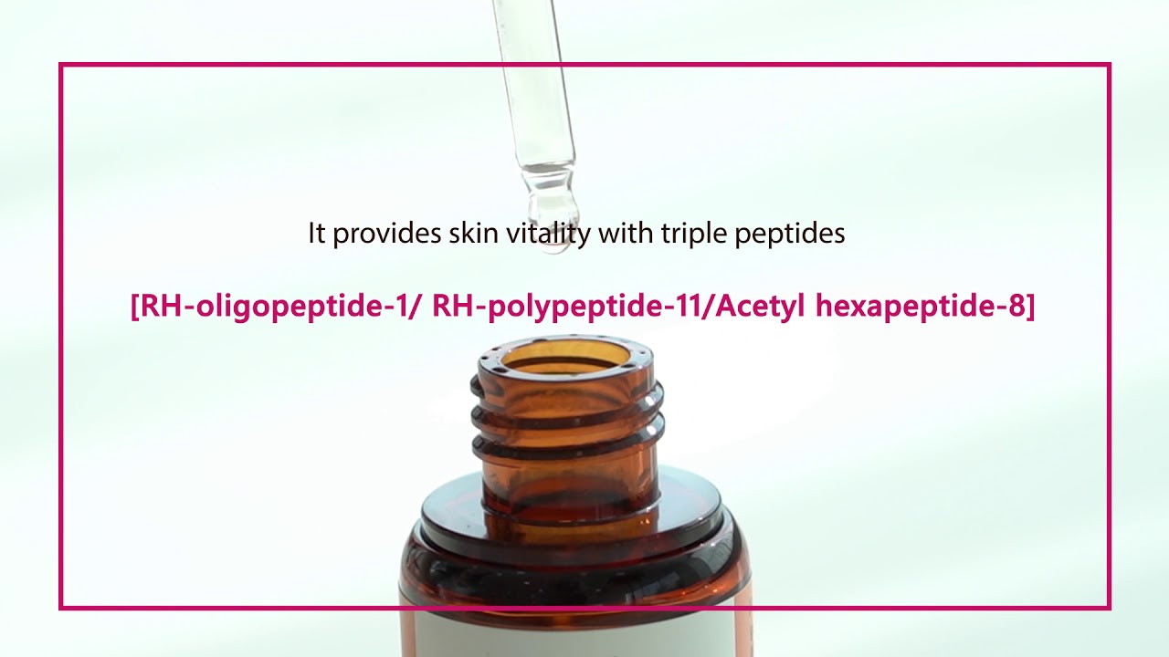 KNH 동영상 TRIPLE PEPTIDE AMPOULE Eng 1 - YouTube