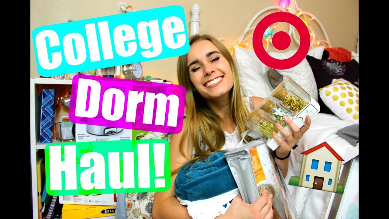 College Dorm Haul 2016! - YouTube