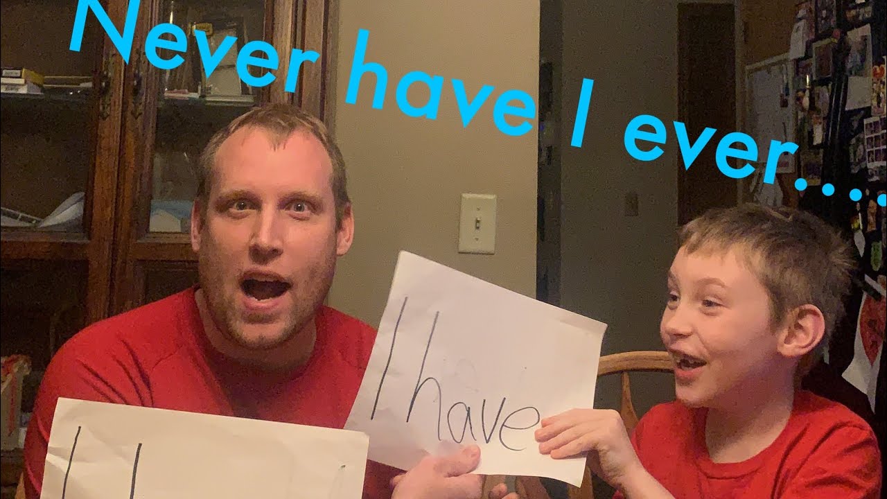 Dad and Son Never have I ever - YouTube