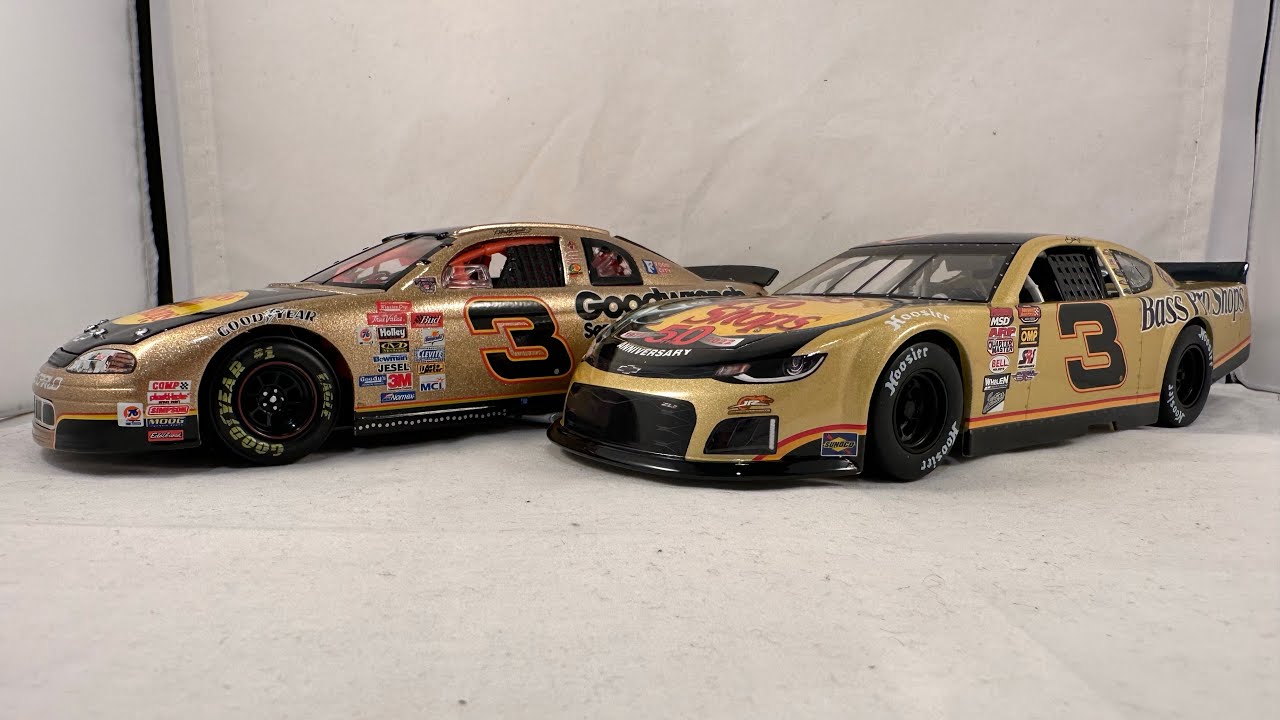 Review: 2023 Dale Earnhardt Jr & Sr #3 Bass Pro Shops Chevy Camaro 1/24 ...