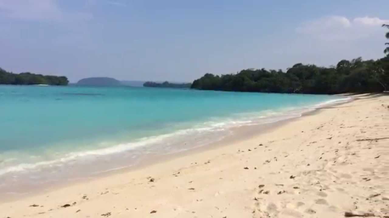 Port Olry beach, Espiritu Santo Island, Vanuatu - YouTube