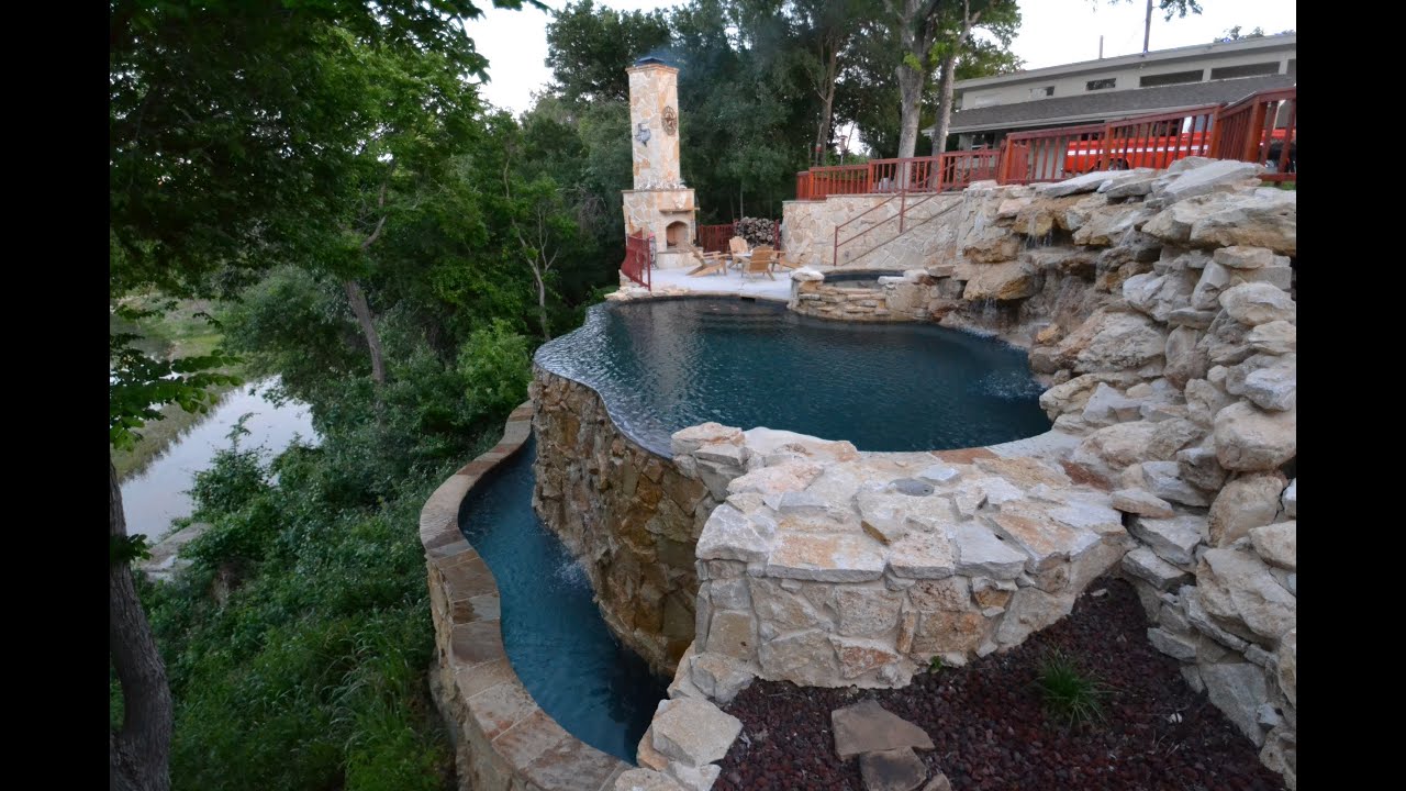 Lake Worth Vanishing Edge Pool Tour - YouTube