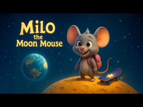 🌙 Milo the Moon Mouse A Magical Adventure for Kids 🌙 - YouTube