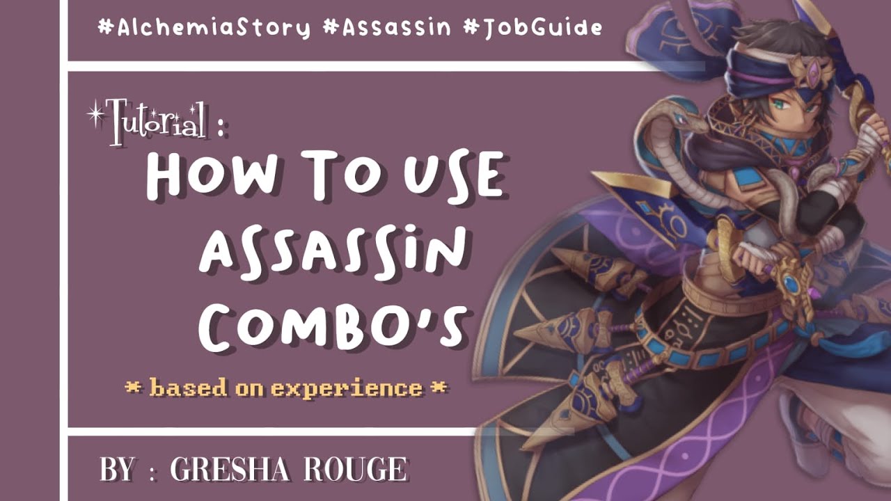 Assassin Job Combo ～ Alchemia Story #alchemiastory #asobimo #mmorpg # ...