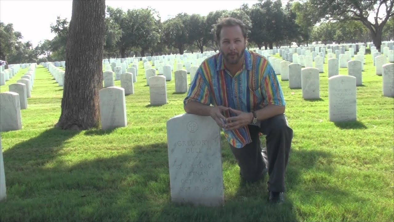 Frank & Greg Dull at Fort Sam Houston National Cemetery - YouTube