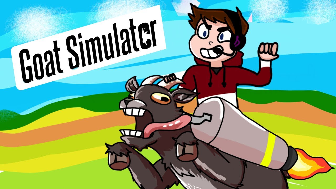 Goat simulator:devil heart - YouTube