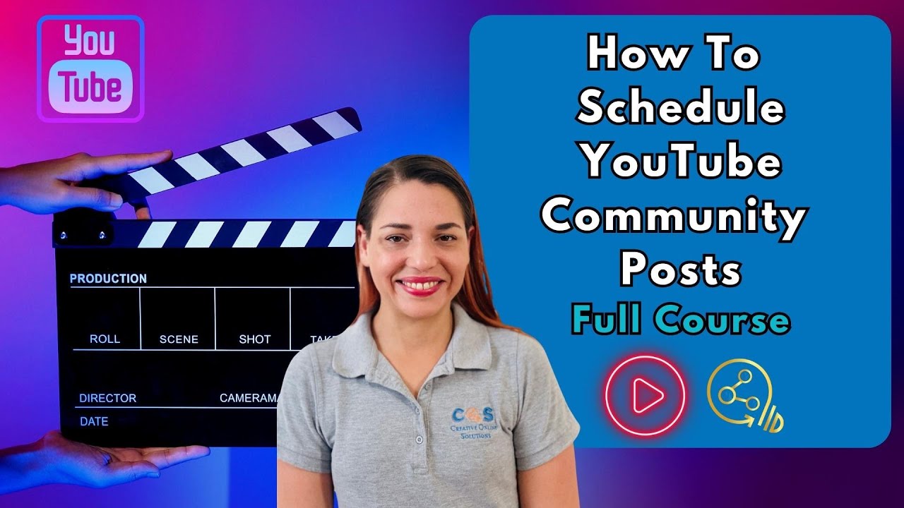 How To Schedule YouTube Community Posts | Full Tutorial - YouTube
