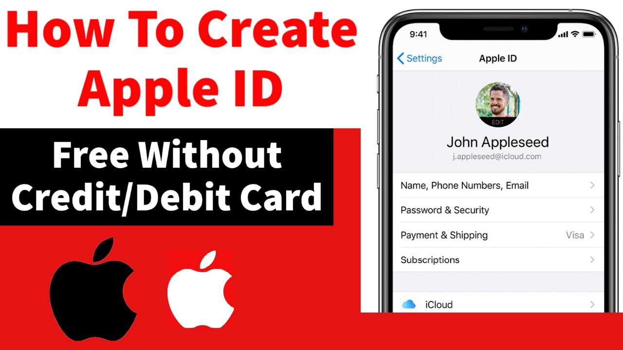 How to Create Apple ID | how to create free apple account | new iphone ...