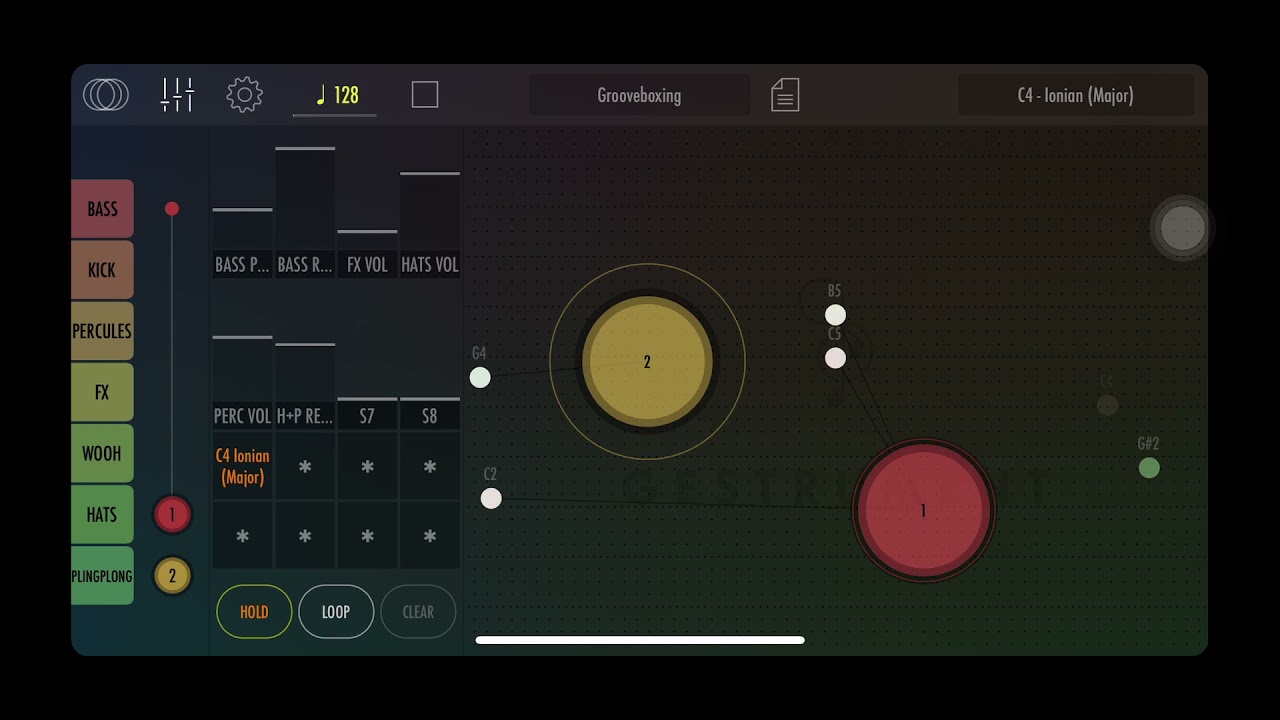 (App) #Gestrument pro preset Groovebox Improv - YouTube