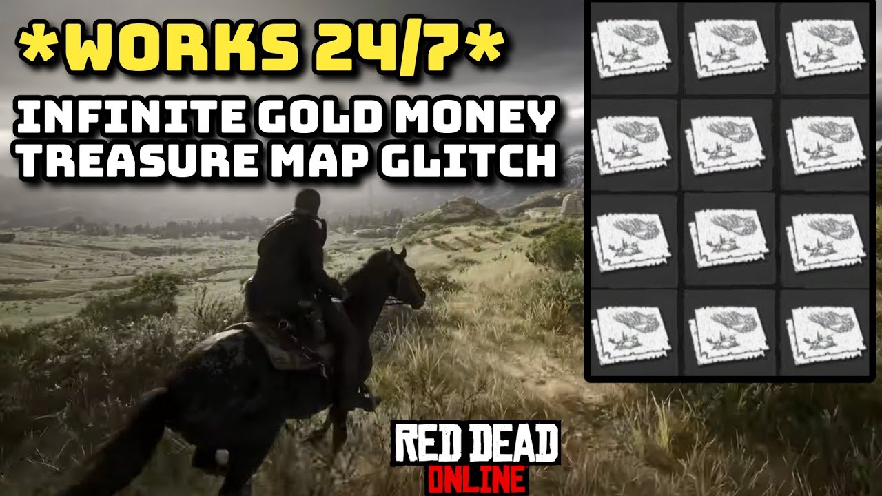 *WORKS 24/7* INFINITE GOLD BARS MONEY XP GLITCH - RDR2 ONLINE RED DEAD ...