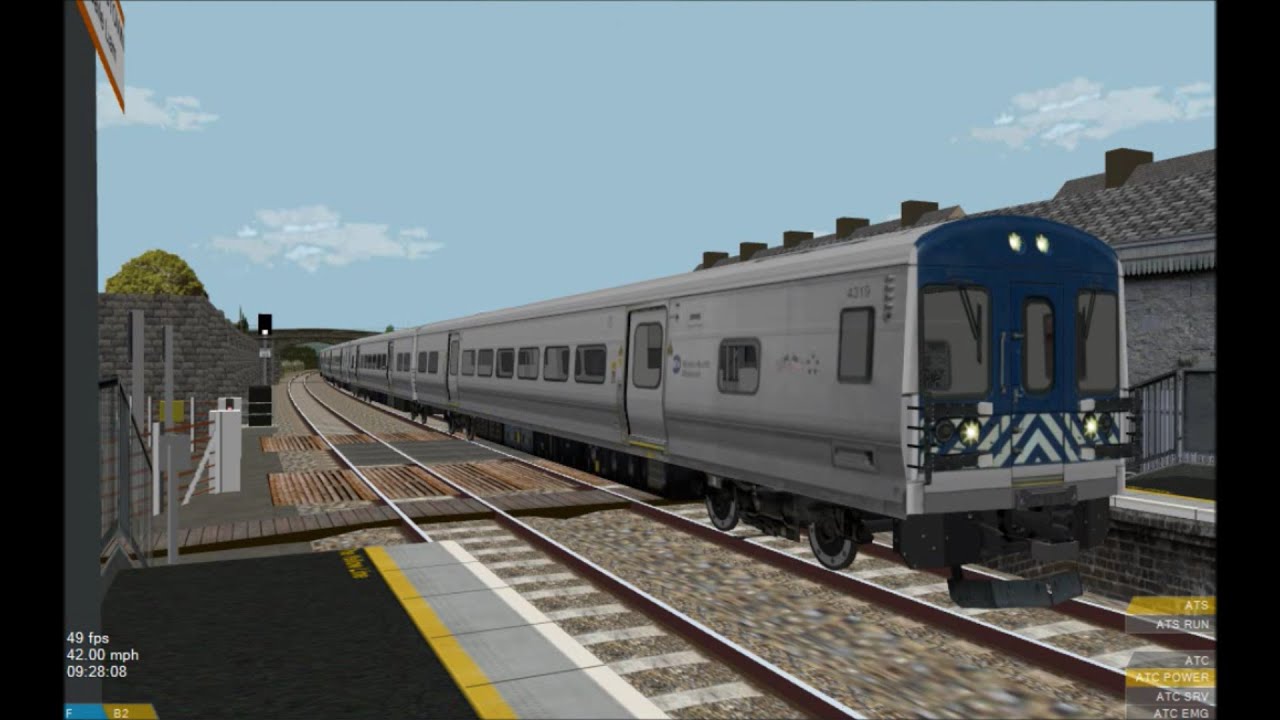 OpenBVE HD: Metro-North Railroad Bombardier M7 EMU Operating on ...