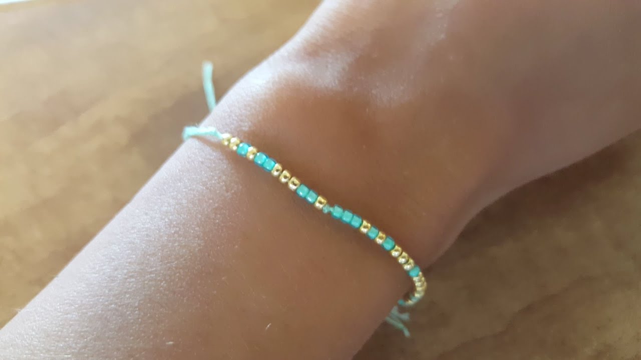 DIY Morse Code Bracelet - YouTube