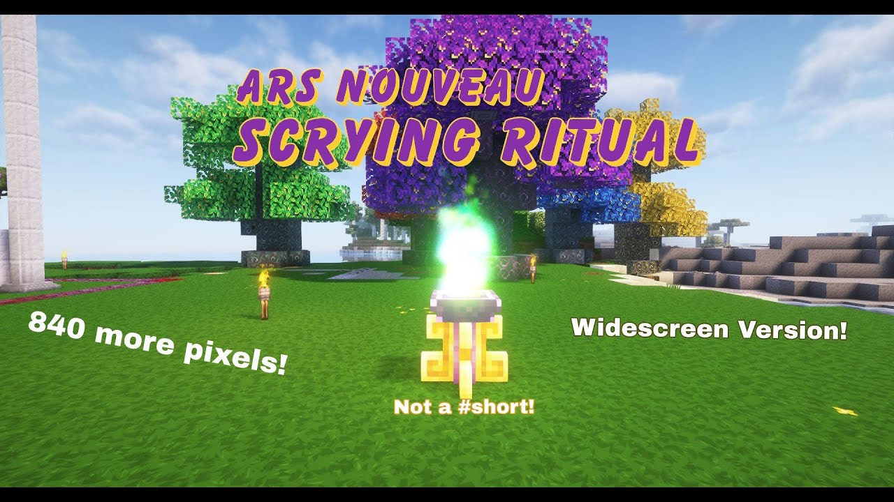 Minecraft in a Hurry - Scrying Ritual Fullscreen - YouTube