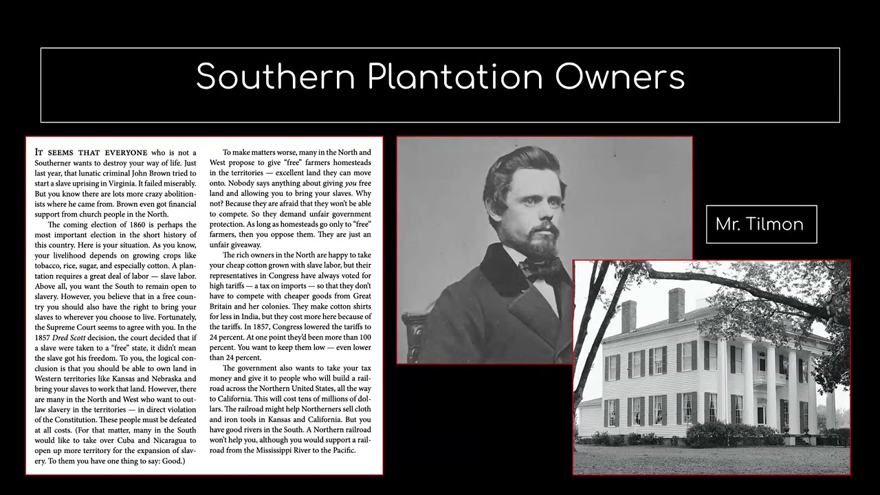 Southern Plantation Owners - Google Slides - YouTube