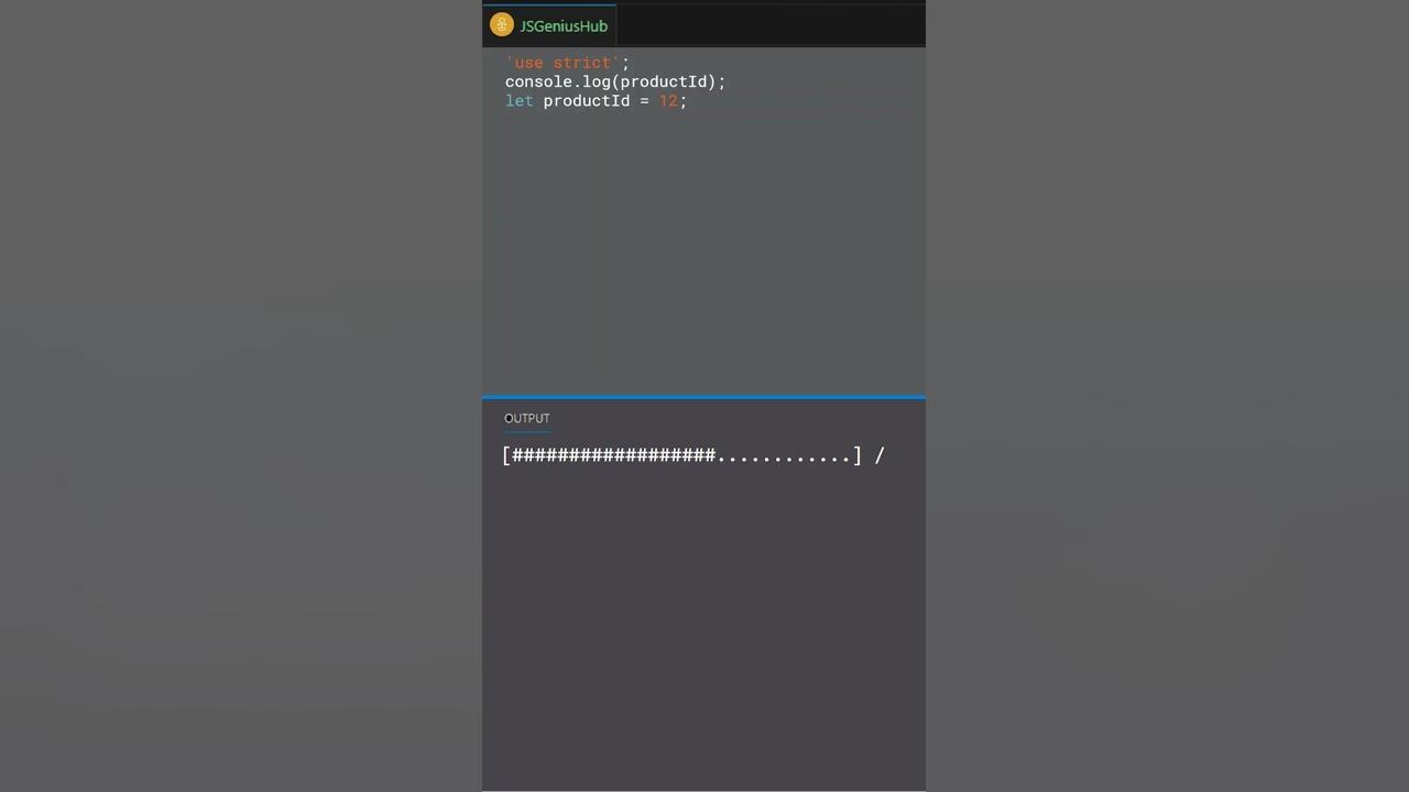 Guess The Output Javascript Es 6 Basics Youtube