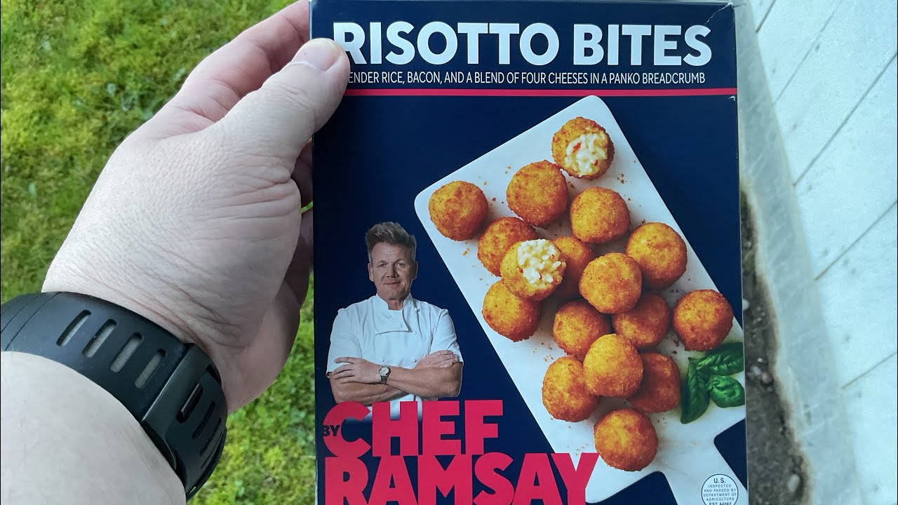 Chef Gordon Ramsay "Risotto Bites" Review - YouTube