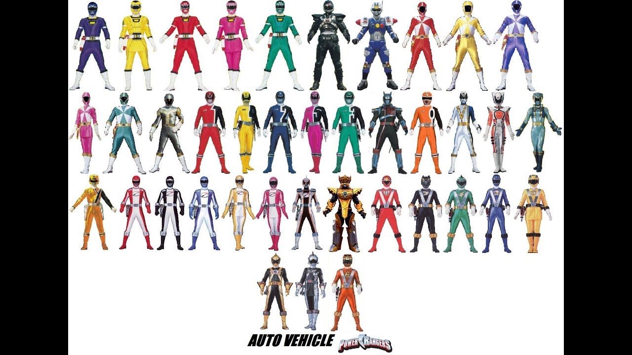 Auto Vehicle Power Rangers. #PowerRangers - YouTube