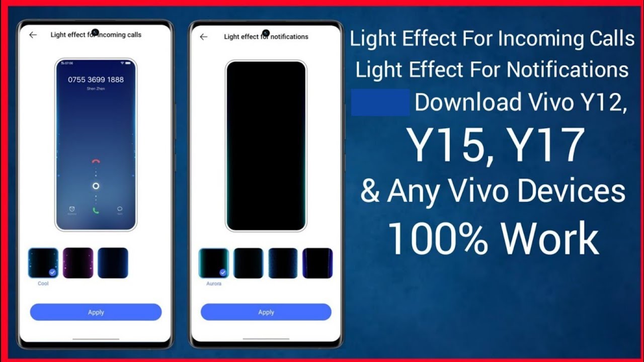 Ambient Light Effect Download Any Vivo Phone | Light Effect For ...