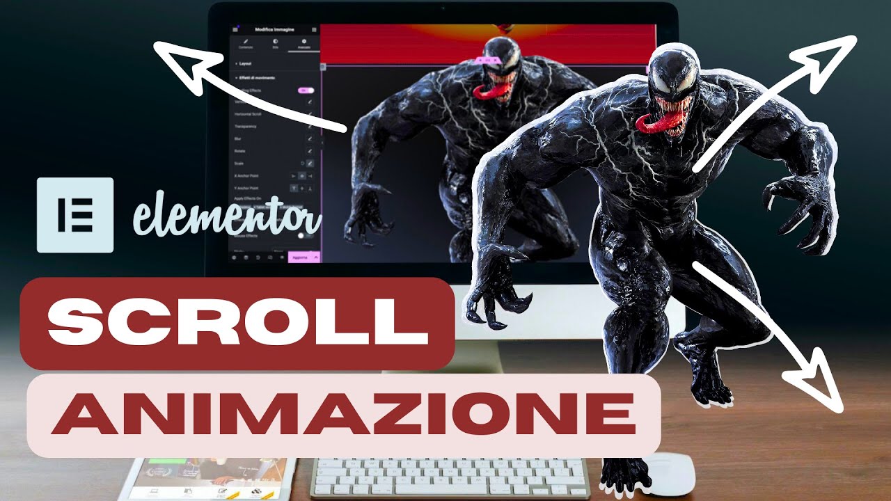 Elementor animation: Come Creare un Effetto Animato durante lo Scorrimento della Pagina - YouTube