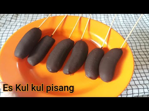 Es kul kul pisang cokelat | es pisang cokelat mudah | es kul kul pisang 3 bahan