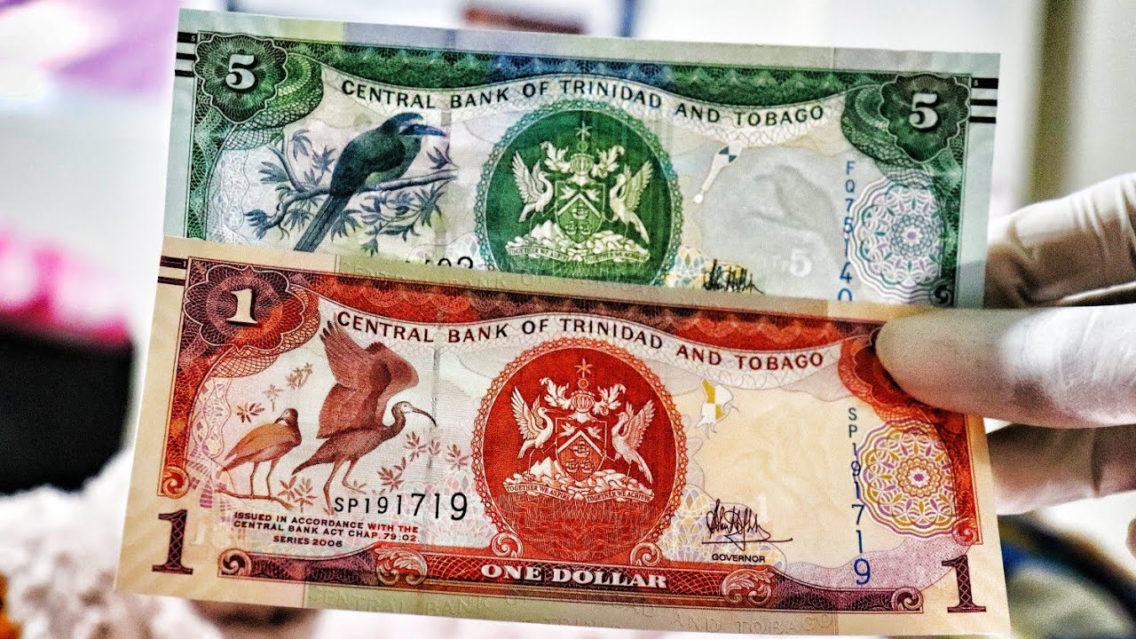 Trinidad and Tobago 1$ & 5$ || World's beautiful bank note || - YouTube
