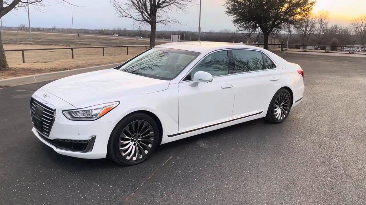 2019 Genesis G90 5.0 liter Ultimate - Pearl White - YouTube