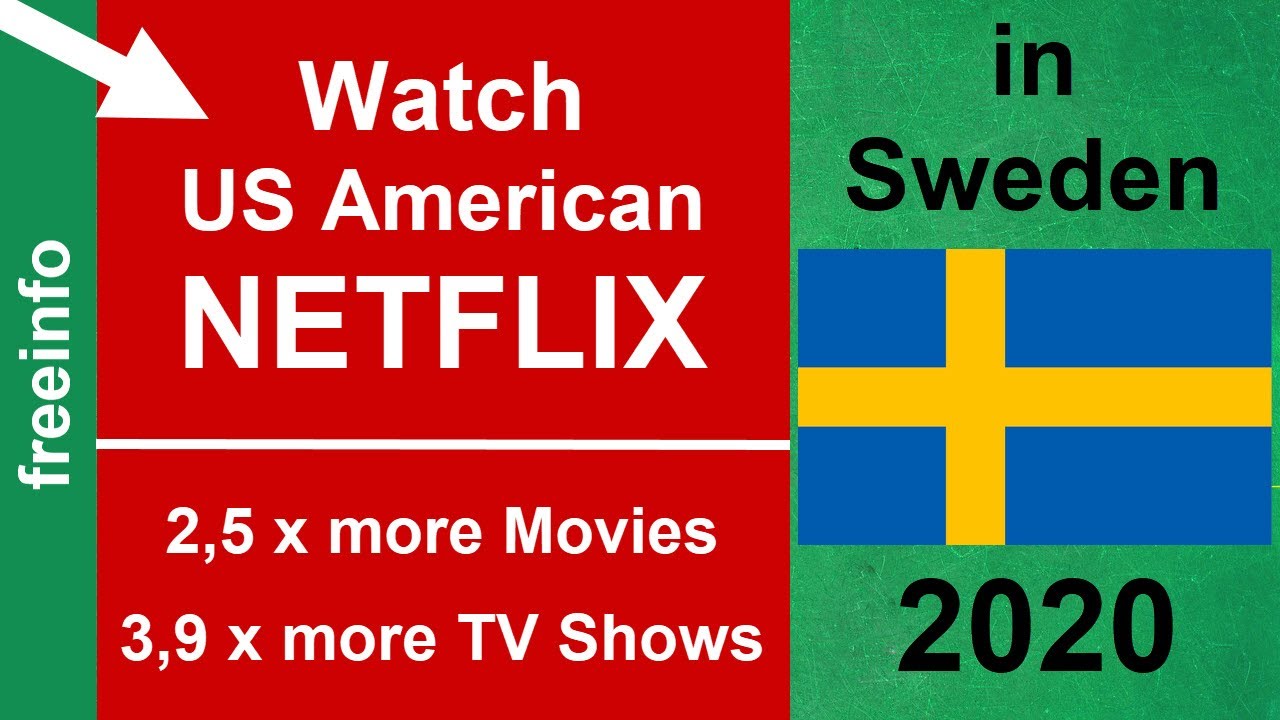 Get US American Netflix in Sweden - YouTube