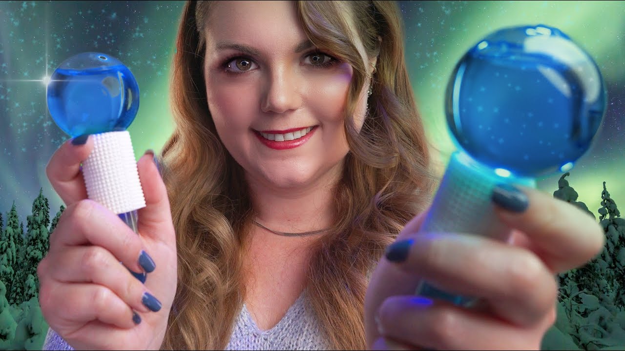 ASMR Winter Spa: Massage unter den Polarlichtern & Klangschalen ...