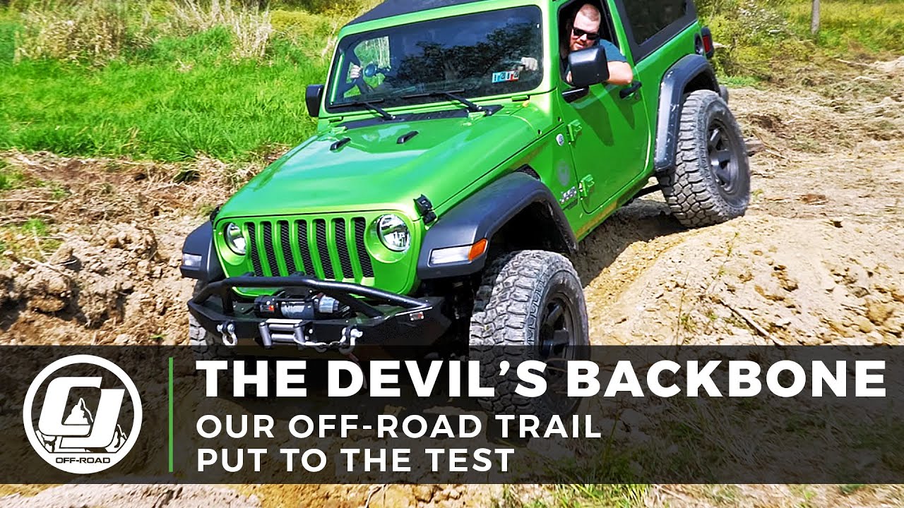 Our Off-Road Trail Put To The Test | The Devil's Backbone - YouTube