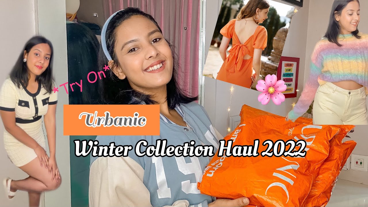URBANIC Winter Collection Try On Haul 2022 | Urbanic Winter Collection ...
