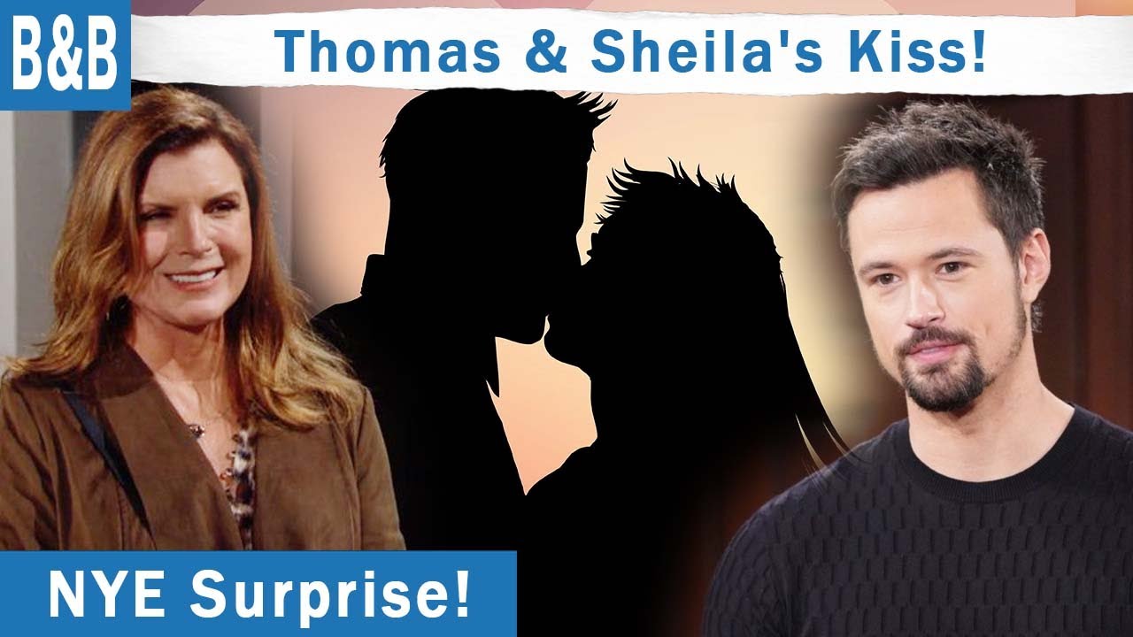 Shocking New Year's Eve Kiss: Thomas and Sheila: The Bold and The ...