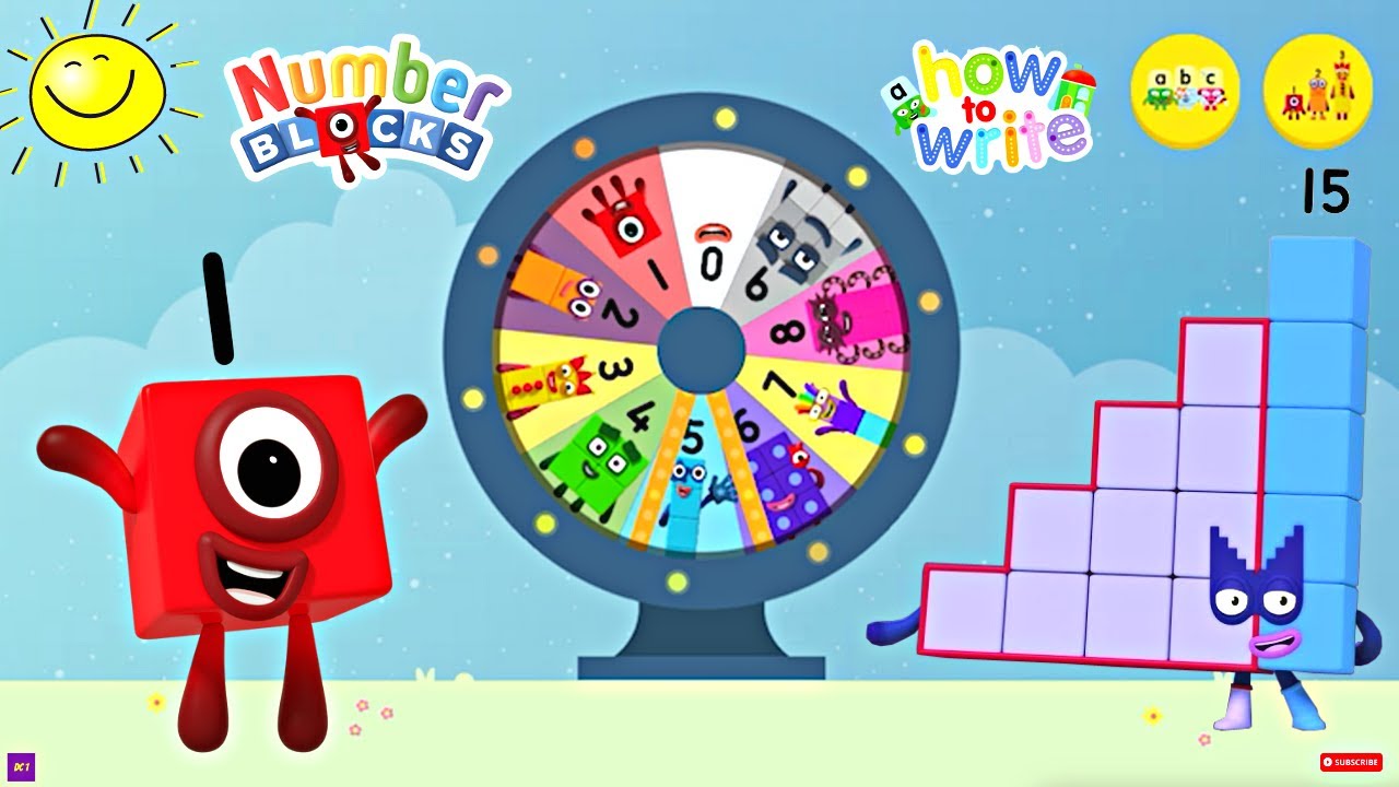 Numberblocks How to write | Learn Simple Numbers | Fun Number Tracing ...