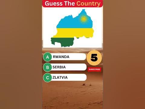 Geography Brain Teaser: Guess the Country from Map #country # ...