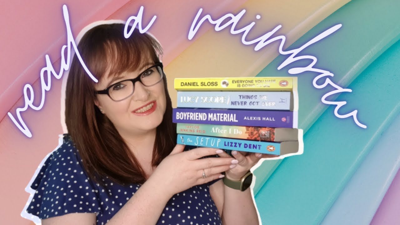Reading the Rainbow: My June TBR | BookTube - YouTube
