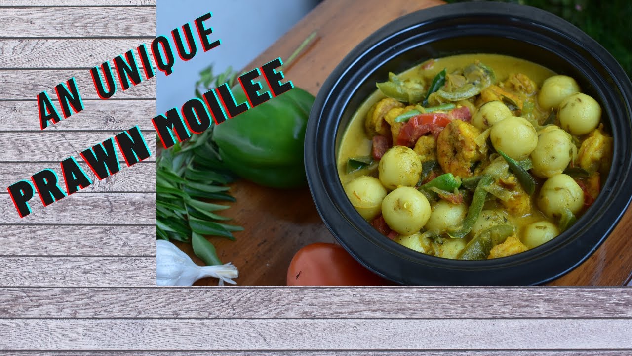 An unique prawns moilee!!!!!!!!! (for vegans also ) - YouTube
