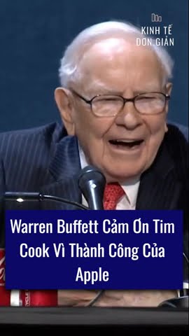 Warren Buffett Cảm Ơn Tim Cook Vì Thành Công Của Apple - YouTube