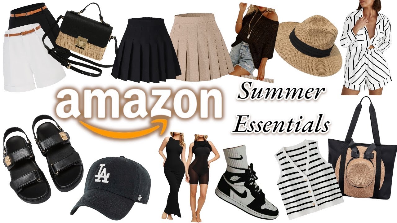 AFFORDABLE AMAZON SUMMER ESSENTIALS | CLOTHING, SHOES & ACCESSORIES ...
