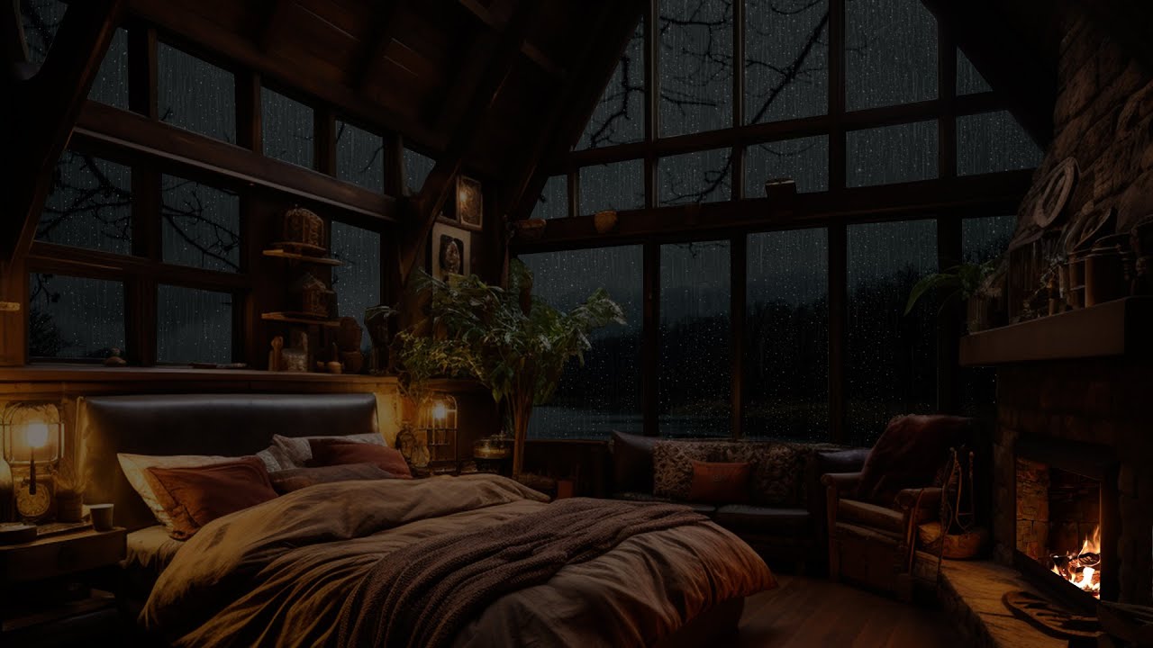 Peaceful Rain Ambiance for Sleeping - Natural Rain Sounds to Help You ...