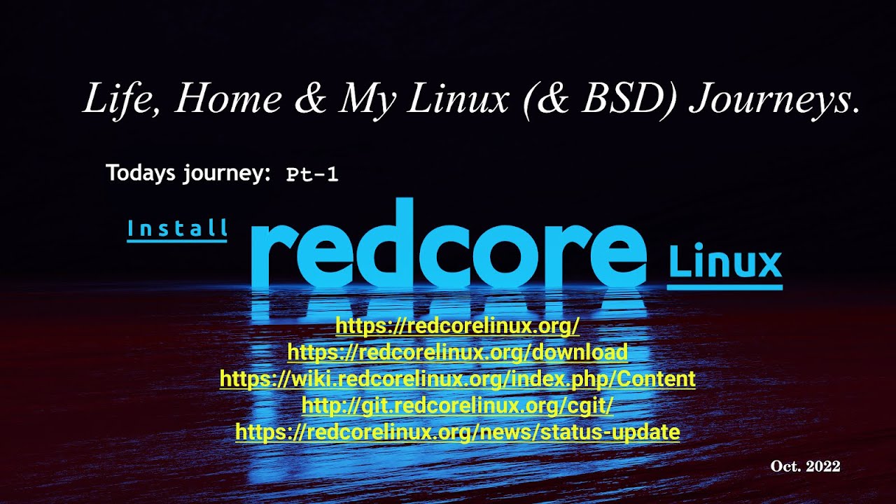 Redcore Linux Hardened 2201 Rastaban Based On Gentoo Part-1 The Install of Redcore. Terminal ...