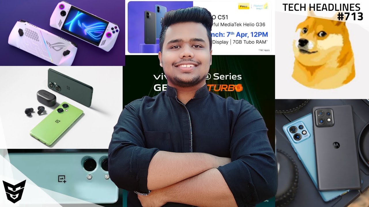iQOO Neo 8 Pro Specs | Realme 11 Pro Plus 🇮🇳 | Asus Rog Ally | Edge 40 ...