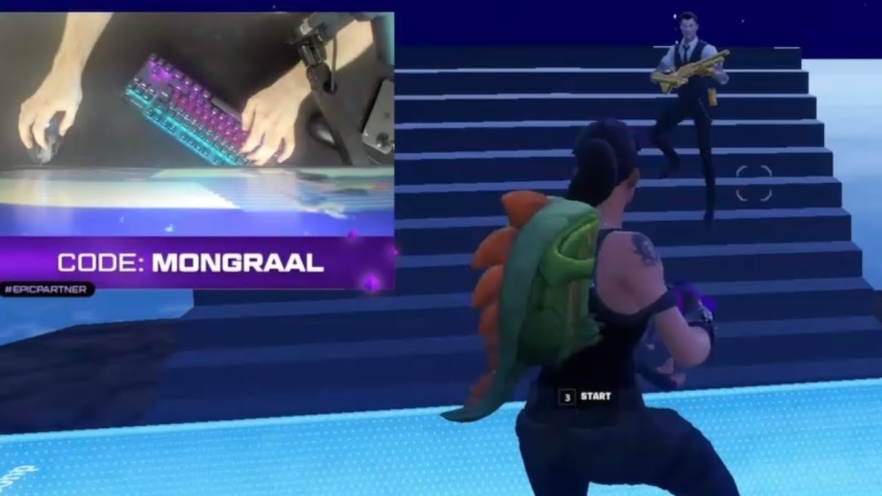 Mongraal Handcam - YouTube