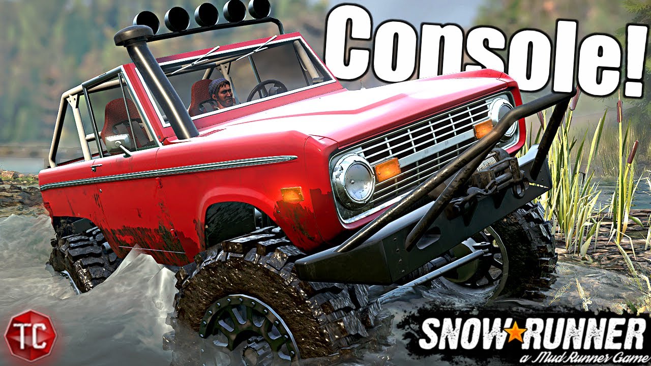 SnowRunner: NEW 1970 Ford Bronco!! (Console Friendly!) - YouTube